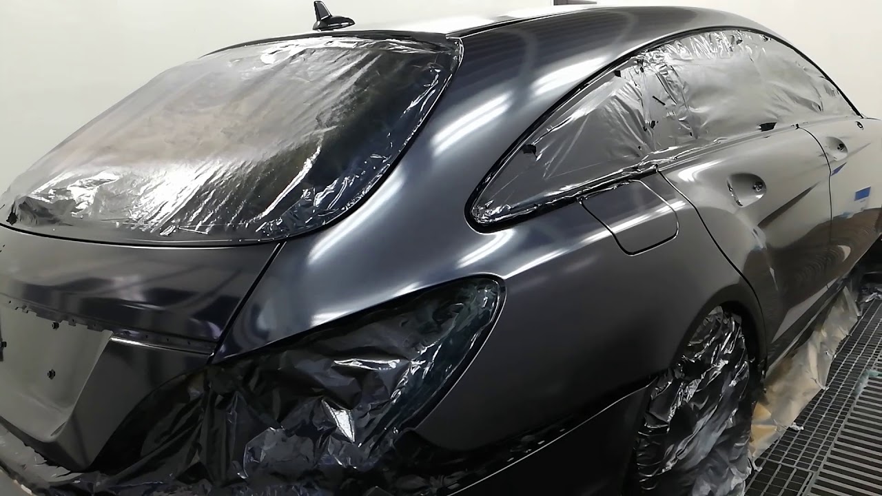 Mercedes Benz CLS 63 AMG/ Satin matt/ custom paint/ Nick Hart project ...