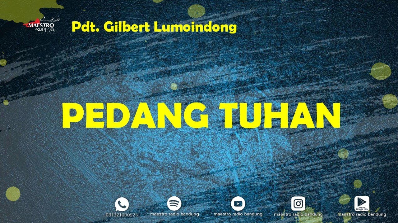 Pedang Tuhan | Pdt. Gilbert Lumoindong 26 Februari 2024 - YouTube