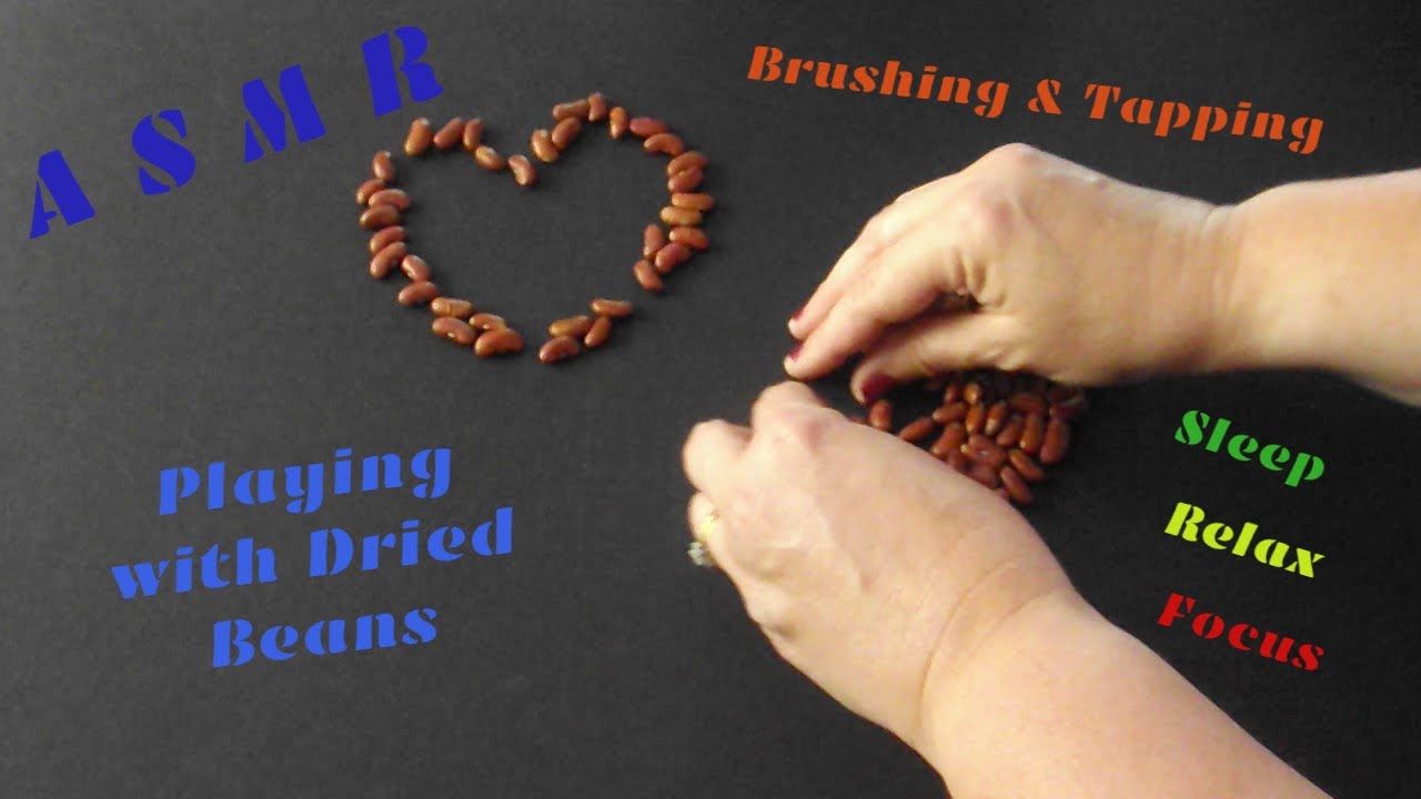 [ASMR] Dried Beans Sounds ~ Brushing Tapping Sounds ~ Sleep | Relax ...