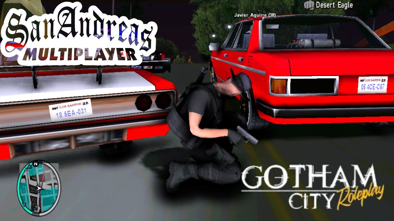 Persecucion termina a los tiros | Gotham City RP - YouTube