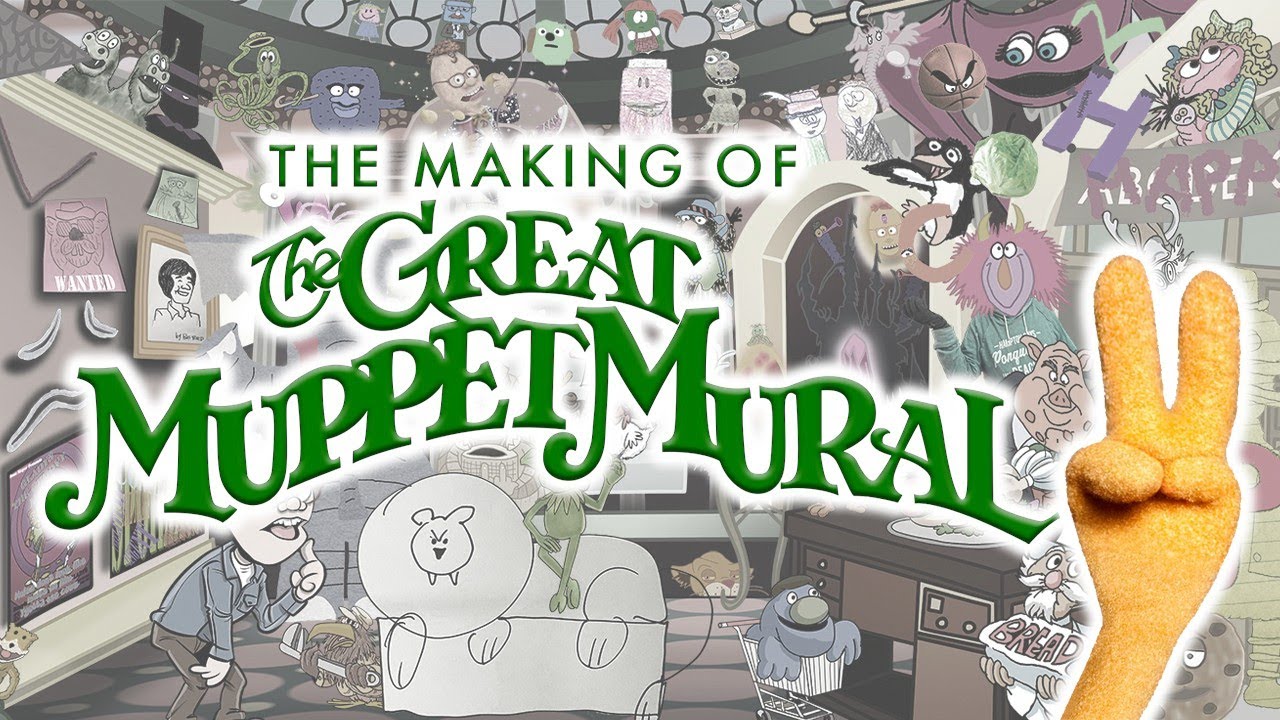 APRIL FOOLS: The Not-So-Great Muppet Mural - YouTube