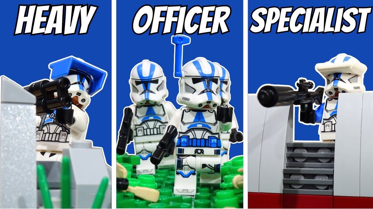 I Made 3 LEGO Star Wars The Clone Wars MOCs from the 501st Clone ...