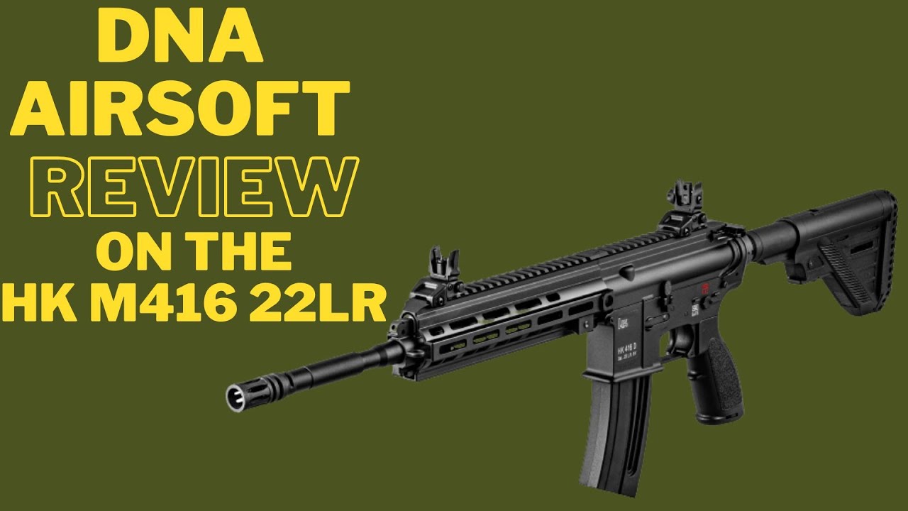 HK M416 .22 LR Review - YouTube