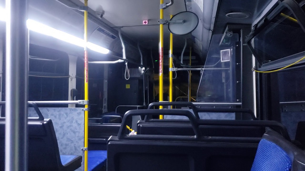 (NIGHT RIDE) CT Transit 2010 New Flyer D35LFR A1 On Route 506 To UConn ...