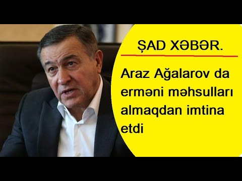 SON DƏQİQƏ! Araz Ağalarova məxsus Rusiyadakı ticarət mərkəzləri erməni məhsullarından imtina etdi