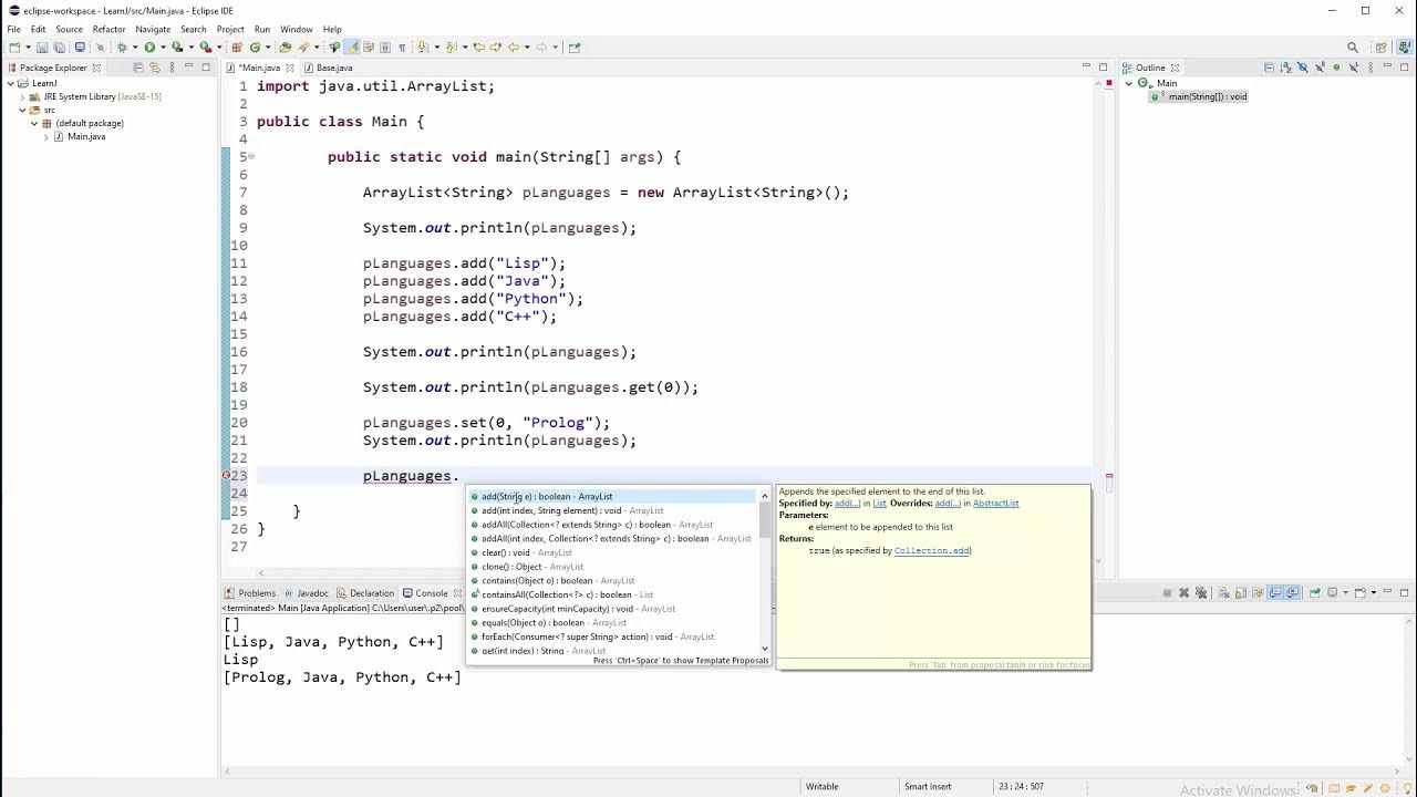 Java OO Programiranje - 34 - ArrayList - YouTube