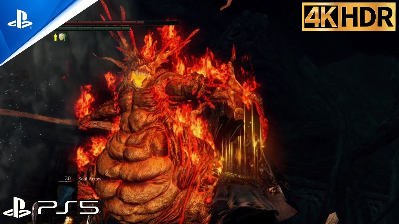 Dark Souls - Demon Firesage Boss Fight - PS5 Gameplay [4K] - YouTube