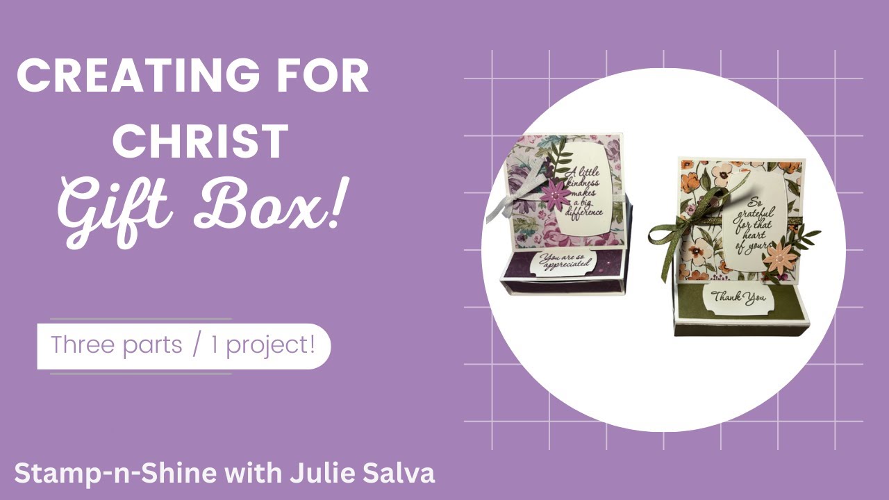 Creating for Christ Box Tutorial - YouTube