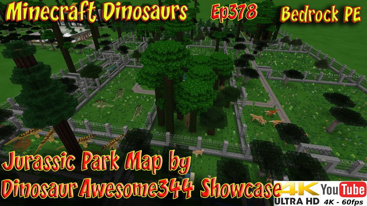 Minecraft Dinosaurs Map