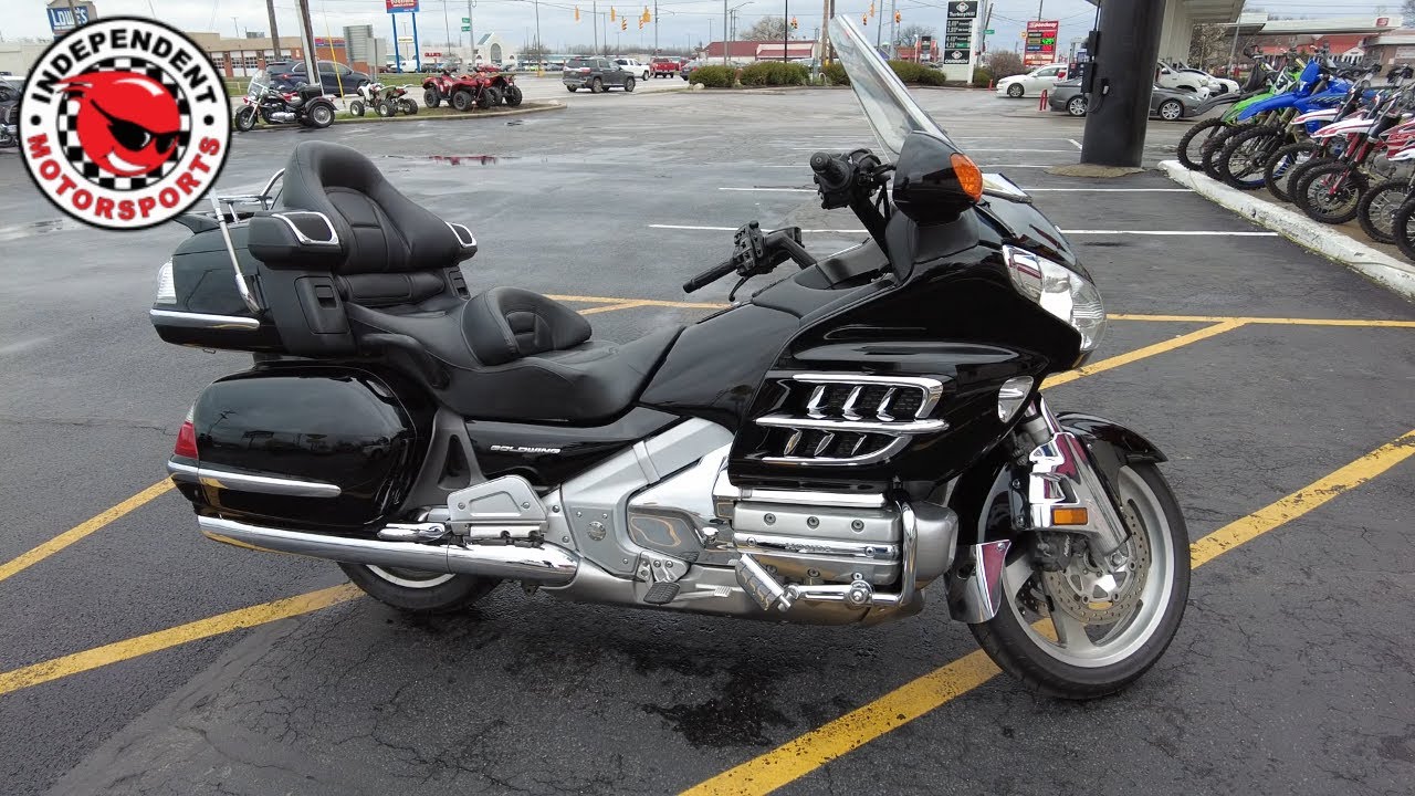 2008 Honda GoldWing Premium Audio - YouTube