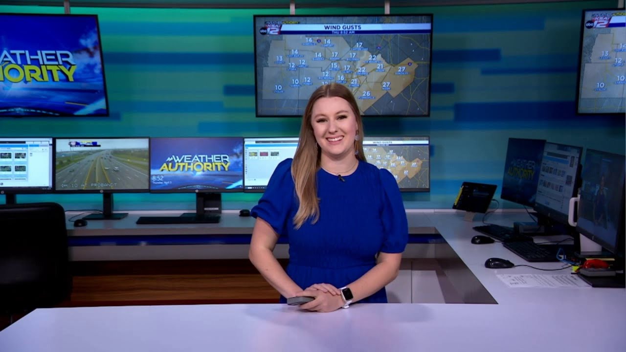 Storms return to the forecast Friday ~Shelby - YouTube