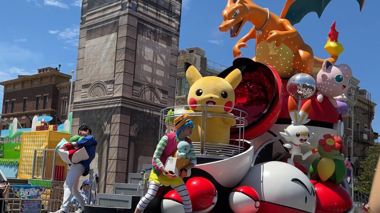 【USJ】NO LIMIT！パレード 2023/8/3 猛暑日 Universal Studios Japan - YouTube