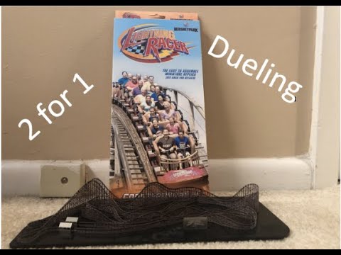 Lightning Racer NanoCoaster TimeLapse/ Review - YouTube