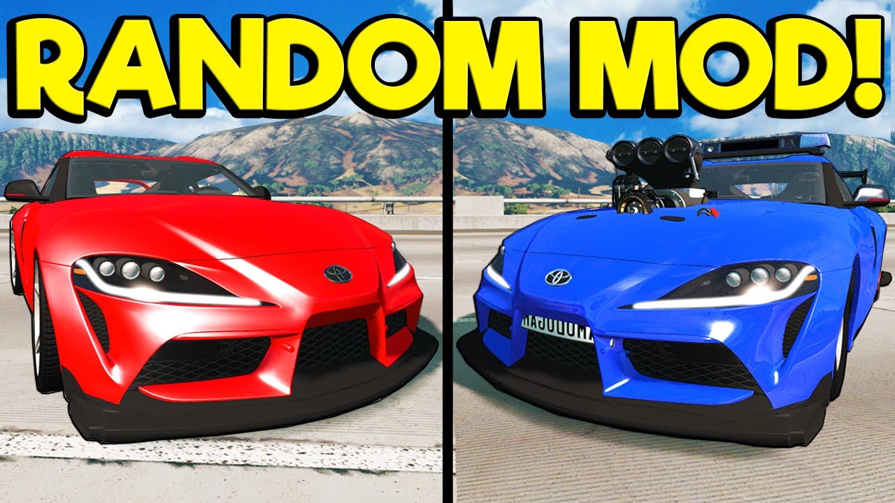 Randomizing Expensive Supercars with a NEW Random Mod Button! (BeamNG ...