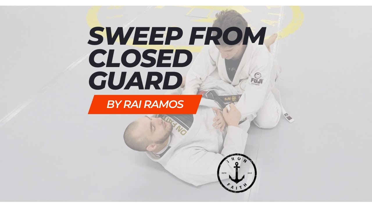 Sweep From Closed Guard - YouTube