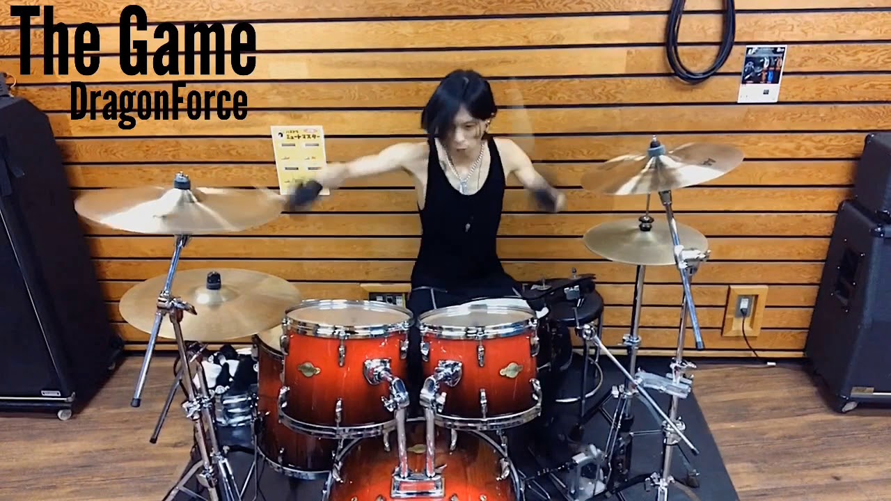 The Game/DragonForce (Drum cover) - YouTube