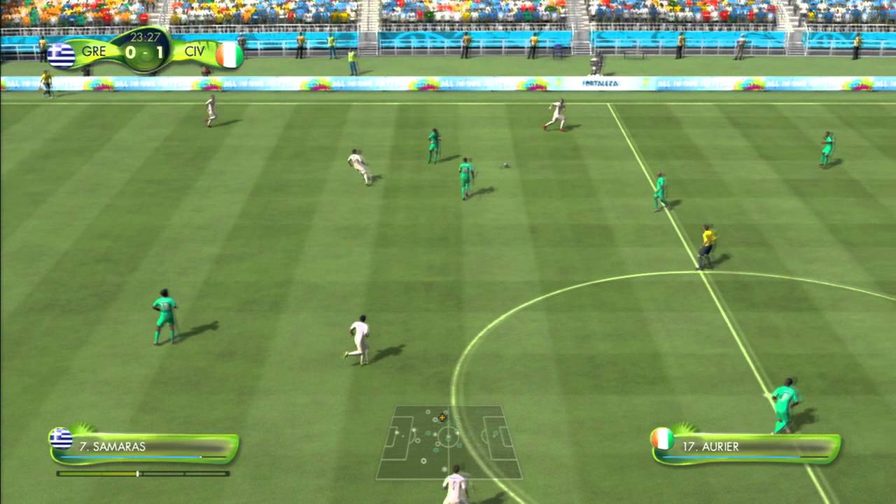 2014 FIFA World Cup Brazil Simulation - Match 37 - Greece vs Ivory ...