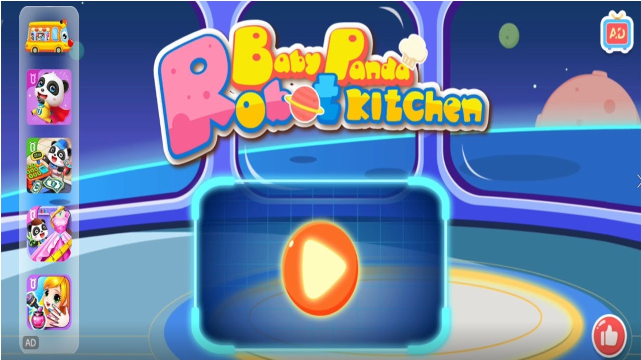 BABY PANDA'S ROBOT KITCHEN - YouTube