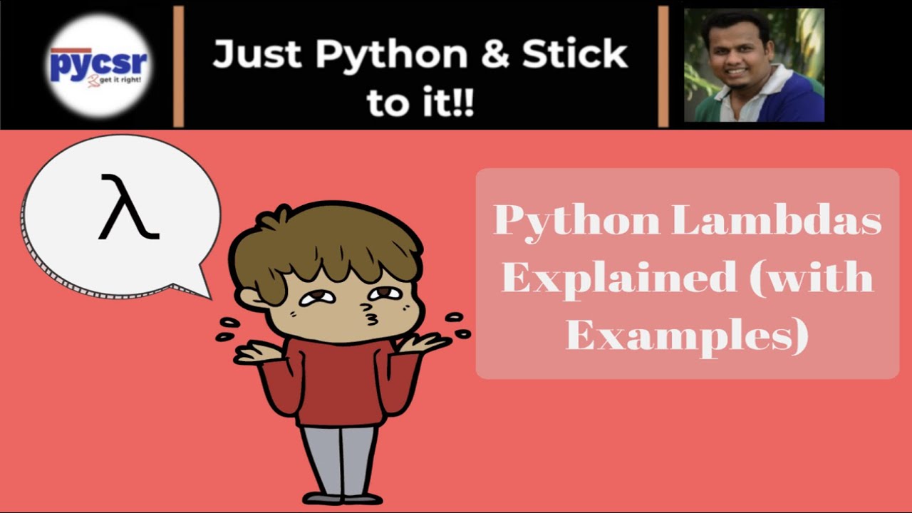 What Is Lambda Or Anonymous Function In Python Pycsr Learn Python Online With Pankaj Soni 8254