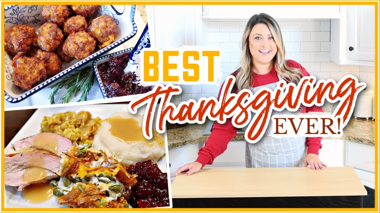 8 EASY and BUDGET FRIENDLY Thanksgiving Dishes!! | Cook Clean And ...