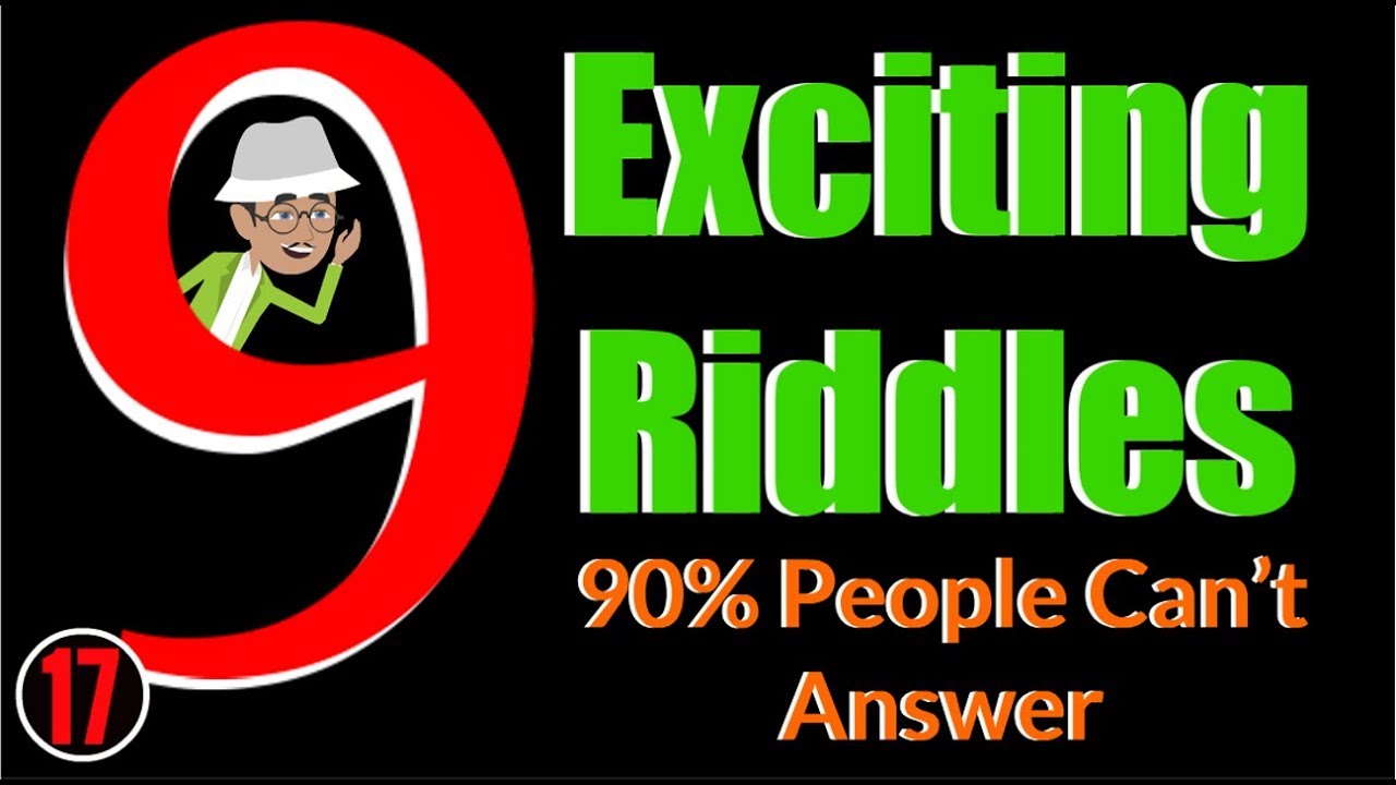 9 Exciting Riddles Most People Can't Answer | Can You Do It - YouTube
