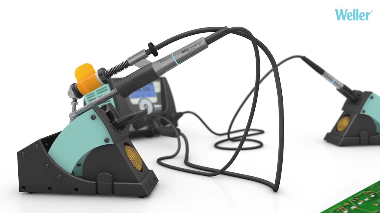 WXD 2 soldering and desoldering stations | Weller - YouTube