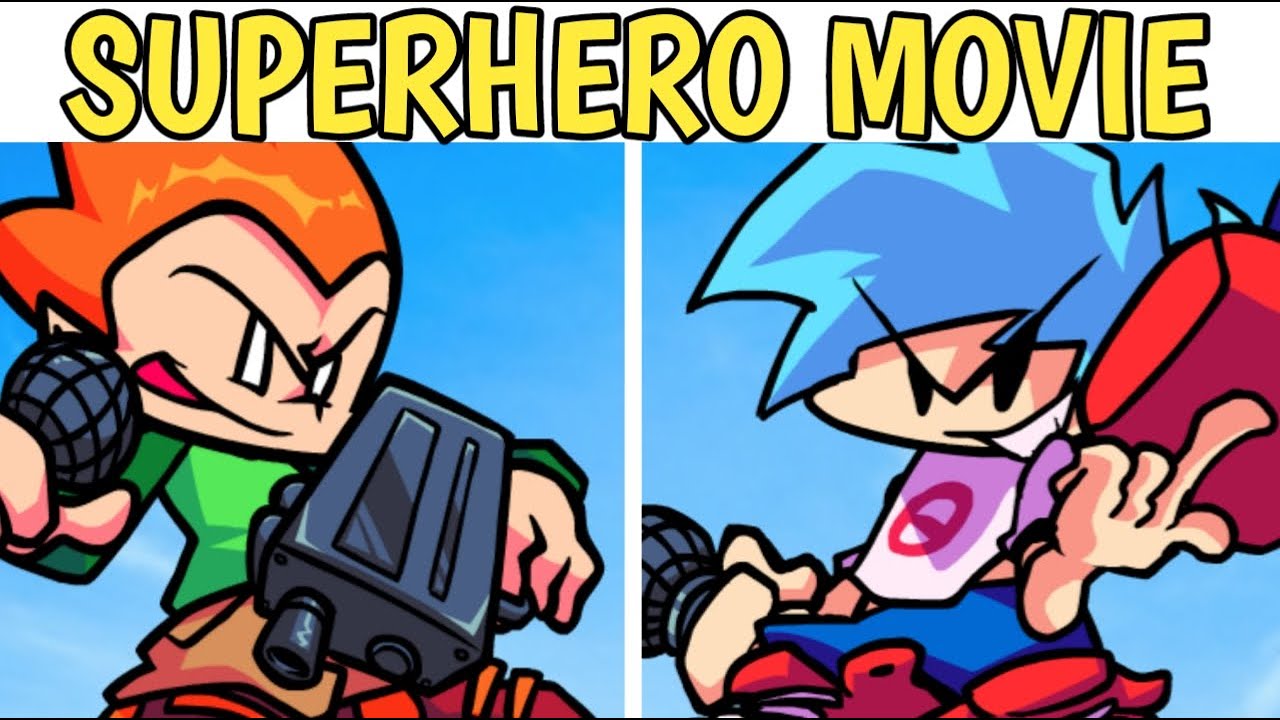 FRIDAY NIGHT FUNKIN' - Boyfriend's Superhero Movie || PICO vs BF || FNF ...