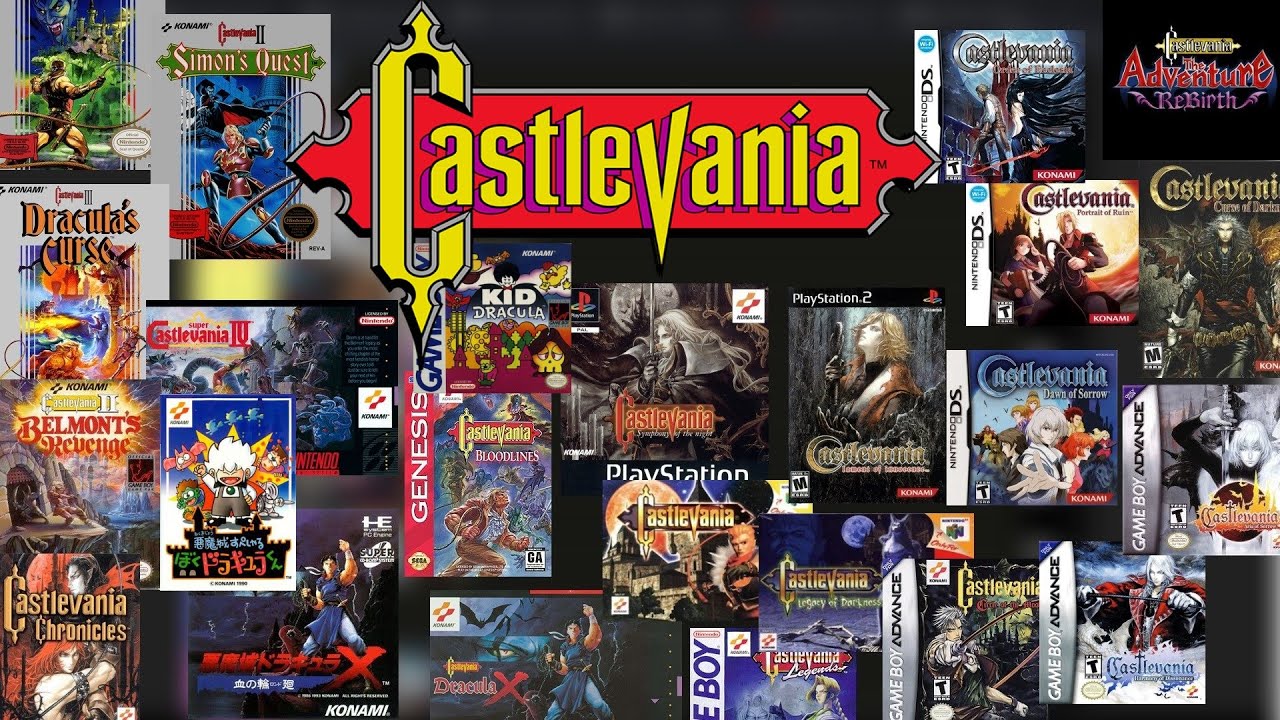 Ranking and Reviewing (Almost) Every Castlevania Game - YouTube