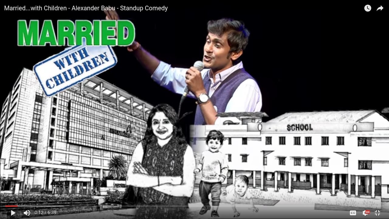 Married...with Children - Standup Comedy - Alexander Babu - YouTube
