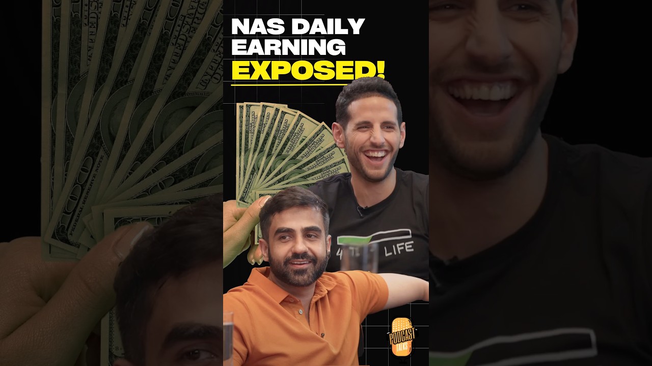 Nas Daily takes us behind the financial side of being a content creator ...