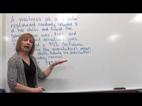 Confidence interval for the population mean, mu, given statistics ...