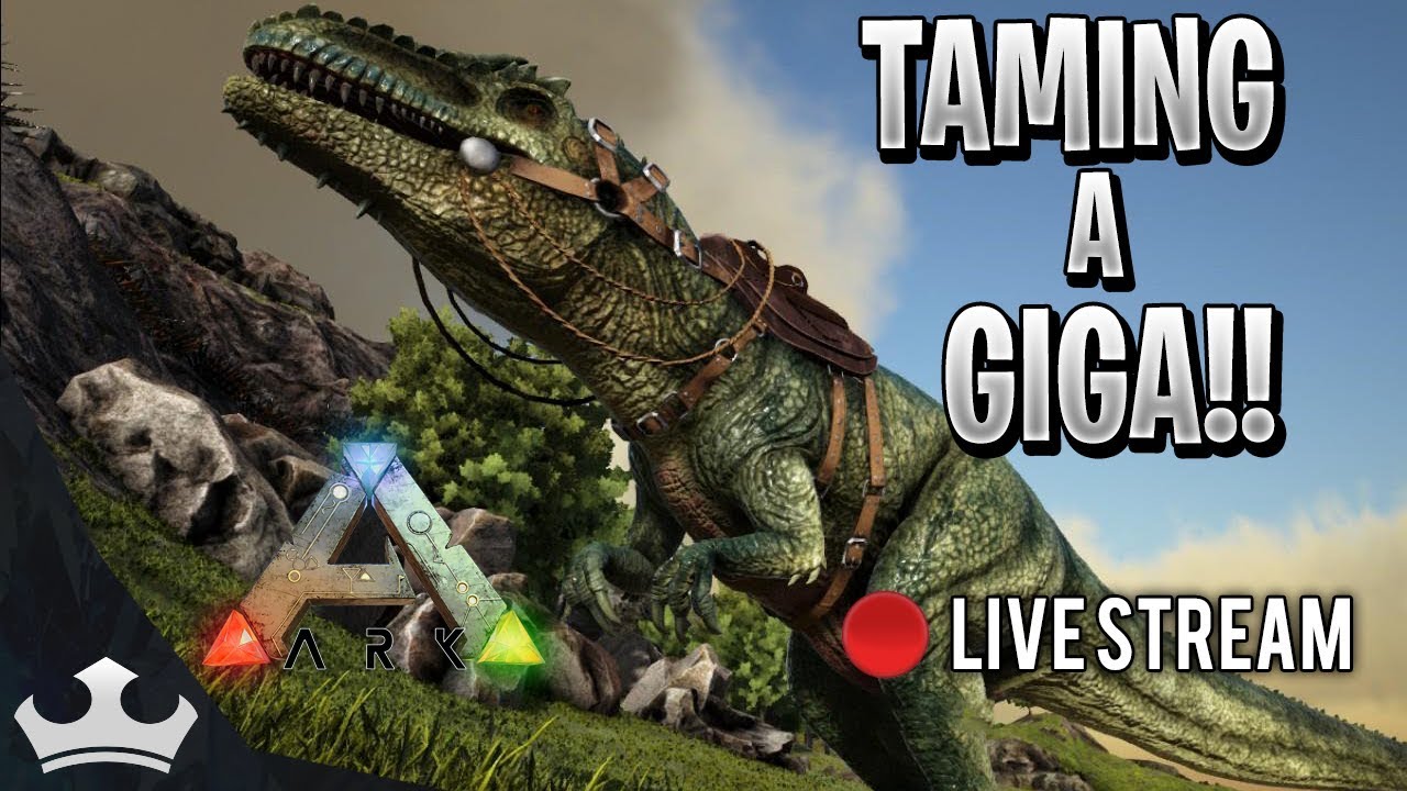 ARK Survival Evolved |Taming A Giga | Livestream With Subs!! [PS4 ...