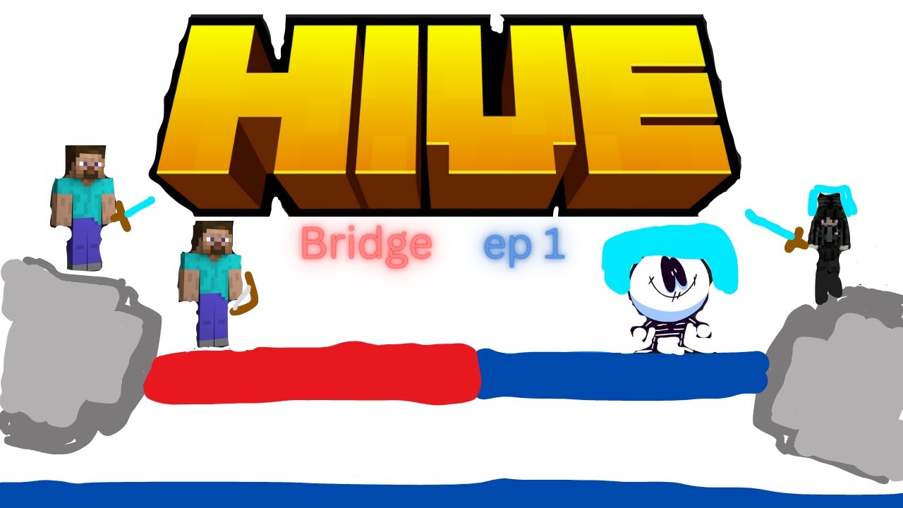 Minecraft Bedrock Servers! (Hive) Bridge ep 1 - YouTube