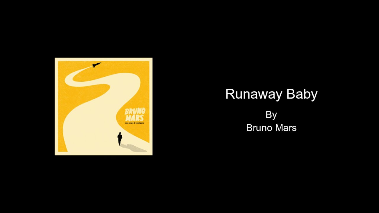 Runaway Baby by Bruno Mars - Karaoke with BACKING VOCALS - YouTube