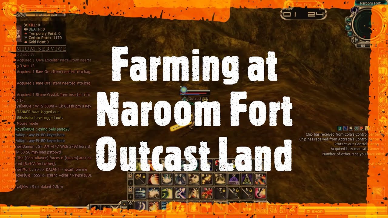 Farming at Naroom Fort Outcast Land - RF Online PlayPark ProtoNexus ...