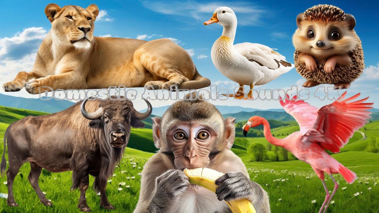 Cute Baby Monkeys: Seagull, Leopard,Monkey, Boar, Racoon, Sheep ...