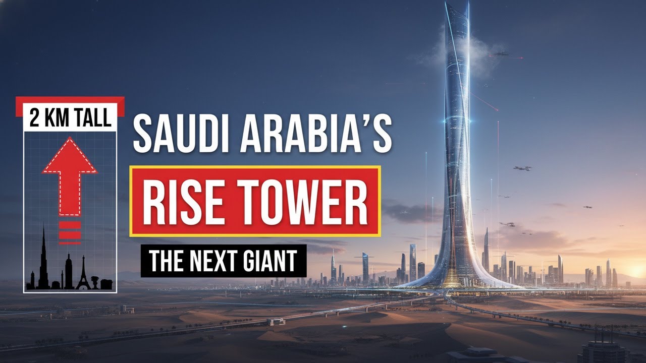 Saudi Arabia's 2KM Skyscraper Changes Everything in 2025 - YouTube