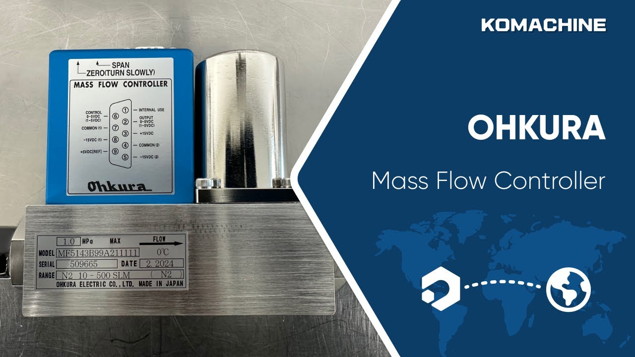 OHKURA / Mass Flow Controller (MF5143B99A21-1111A041) / INV-04094 - YouTube