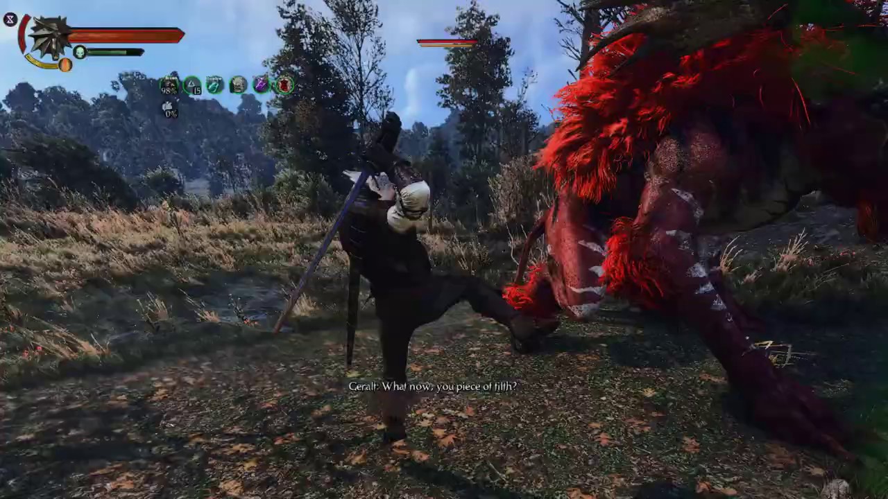 The Witcher 3 Enhanced Edition V4 beta - Fiend - YouTube