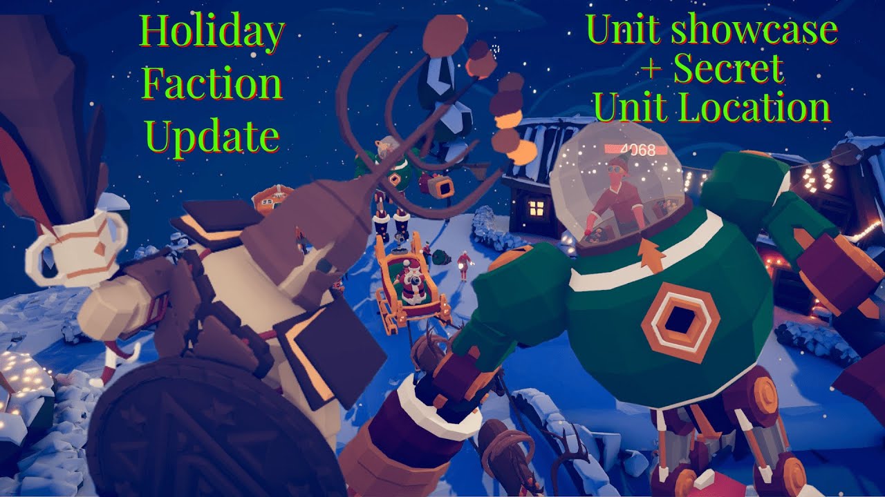 *MOD* Totally Accurate Battle Simulator Holiday faction update showcase ...
