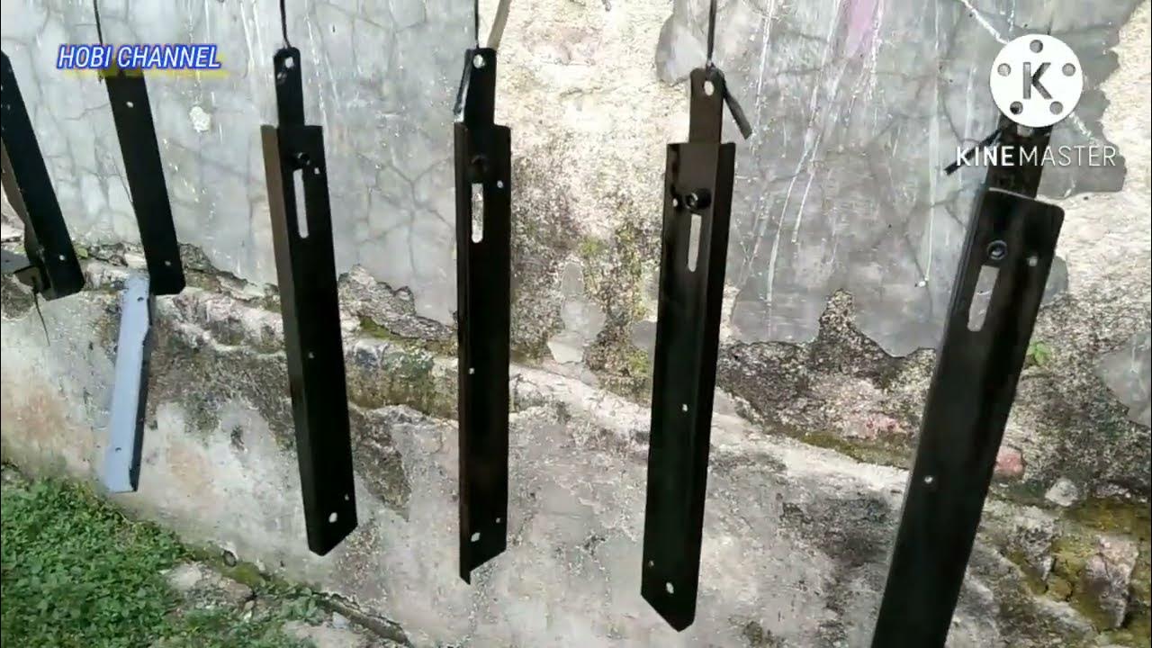 Membuat bracket Line array custom murah meriah hemat biaya - YouTube