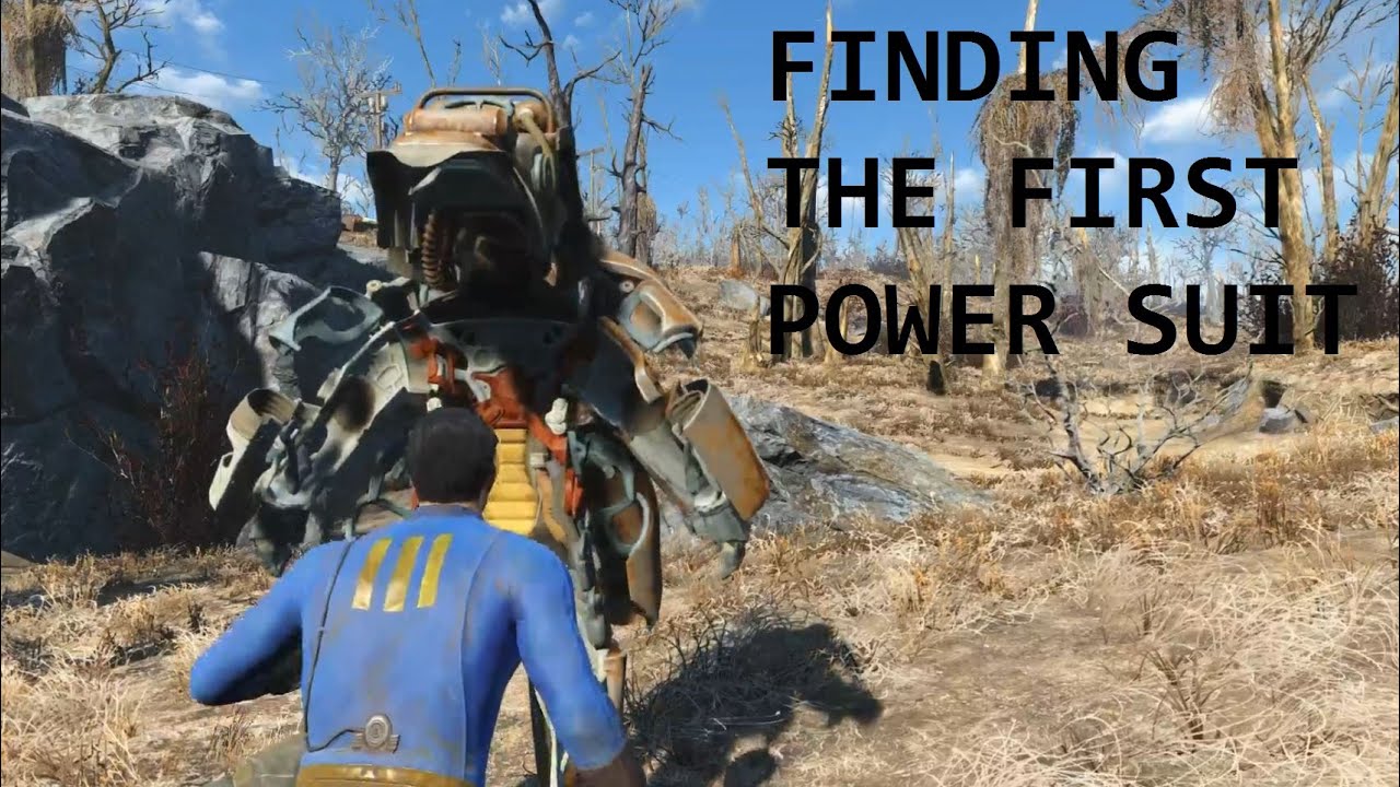 Fallout 4: Where to Find the First Power Suit - YouTube