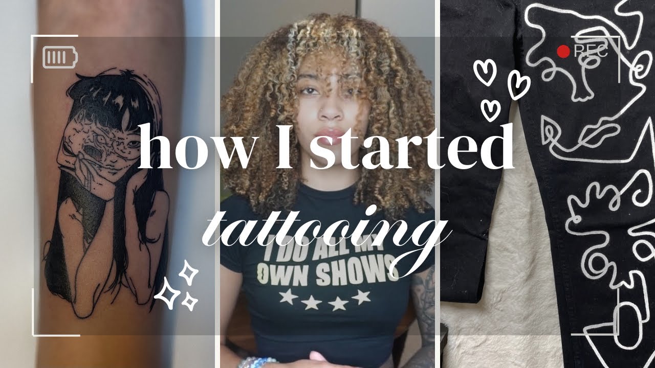 how i became a SELF TAUGHT 👩🏽‍🏫 tattoo artist at 19 - YouTube