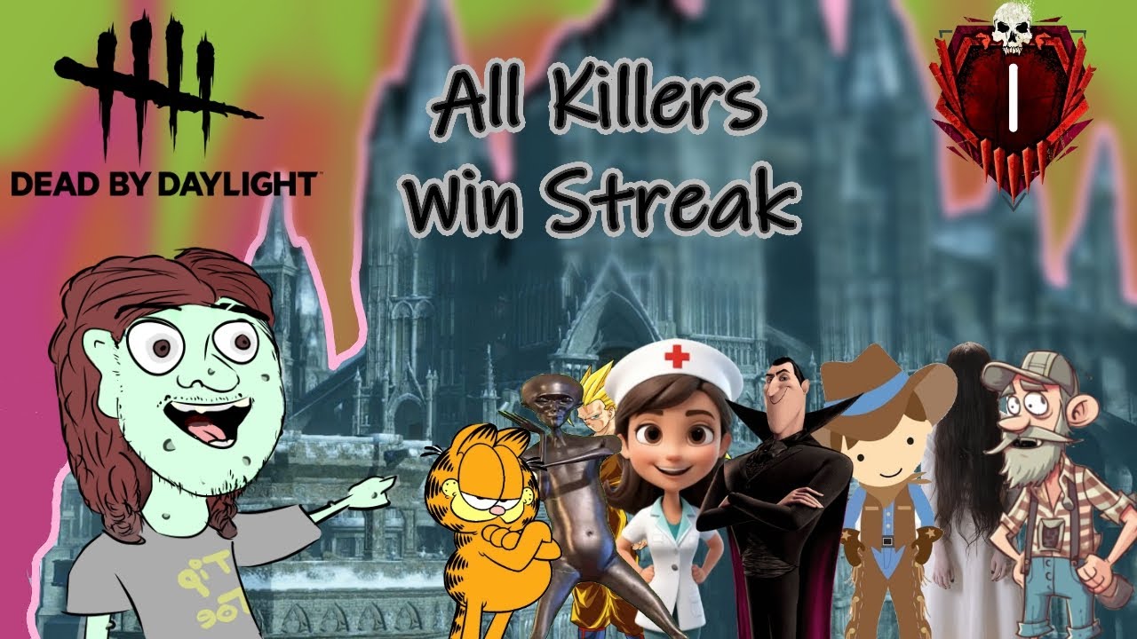 All Killers Win Streak DBD Stream 1 - YouTube
