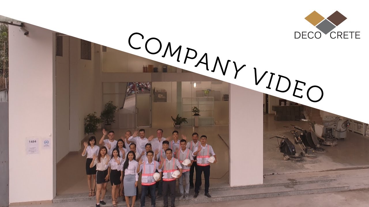 DECO CRETE Company Video - YouTube