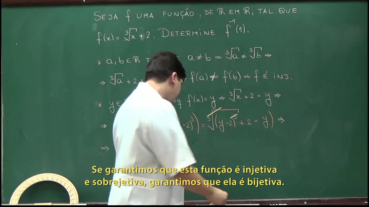 Função Inversa – Resolução de Exercícios - Aula 64 - Legendado - YouTube