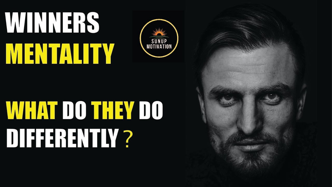 How Winners Do Things Differently ? The Success Key Of Winner Mentality ...