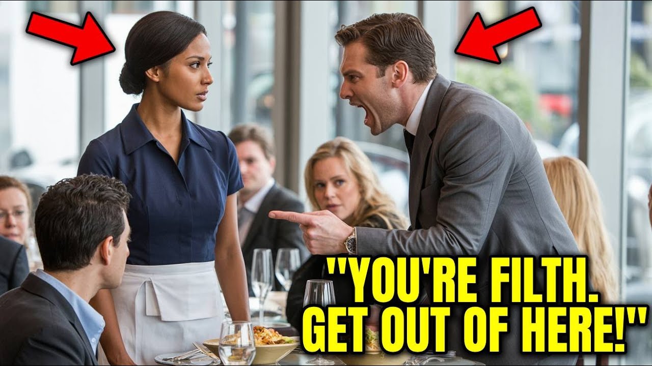 Billionaire Yells at Black Waitress—She Replies with One Sentence That ...
