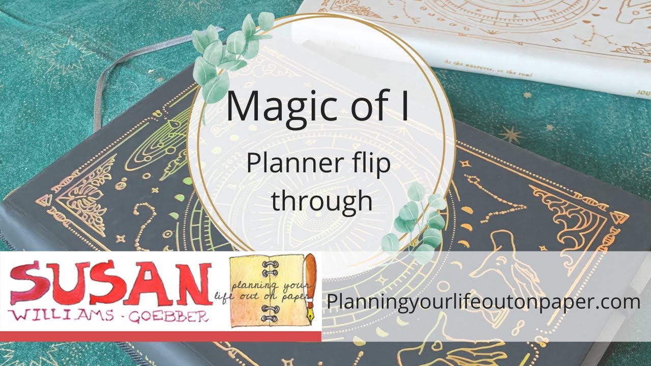 Magic of I astrological planner flip through - YouTube