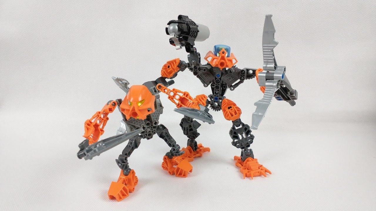Recenzja - LEGO Bionicle 8687 Toa Phantoka Pohatu & 8946 Photok. - YouTube